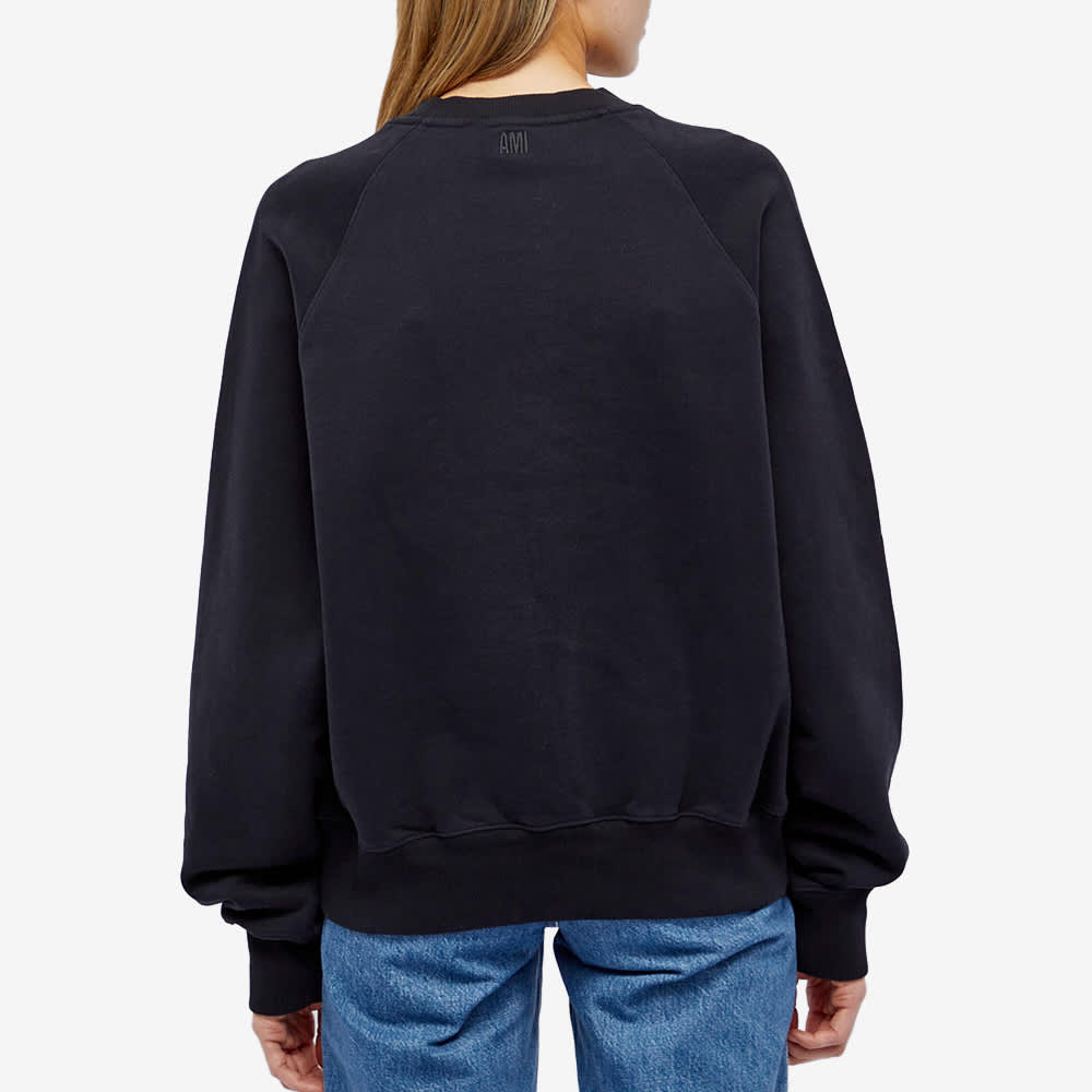 AMI Paris Crew Sweat Black | END. (IE)