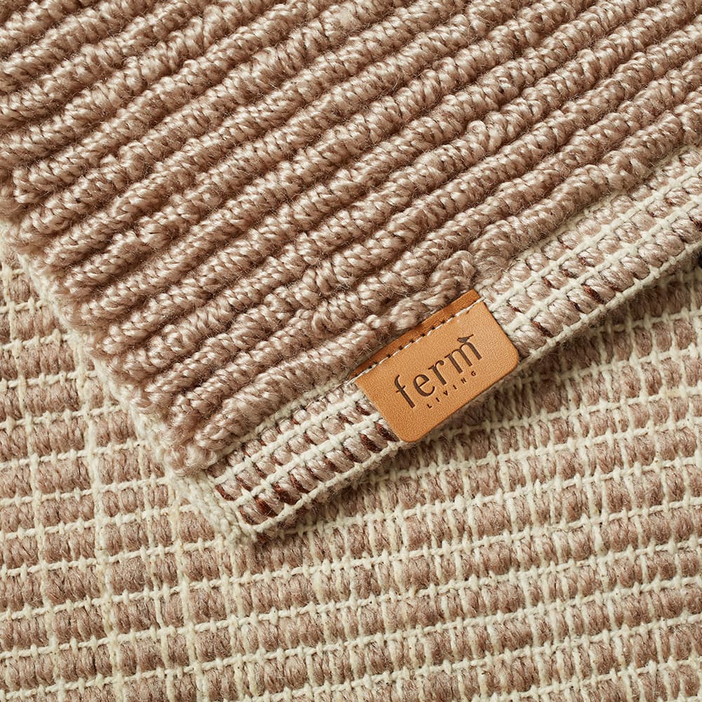 Ferm Living Pile Bathroom Mat Brown | END.