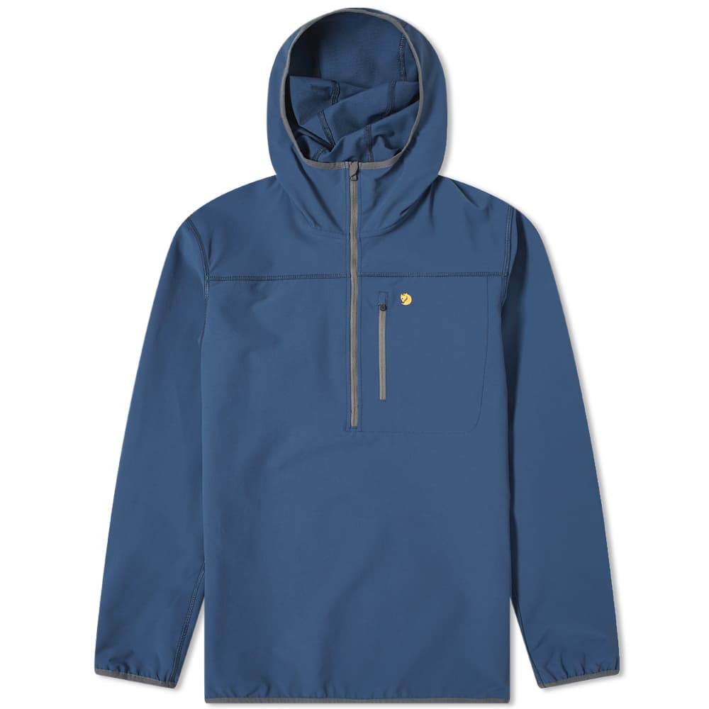 Fjällräven Bergtagen Stretch Half Zip Jacket Mountain Blue | END. (DK)