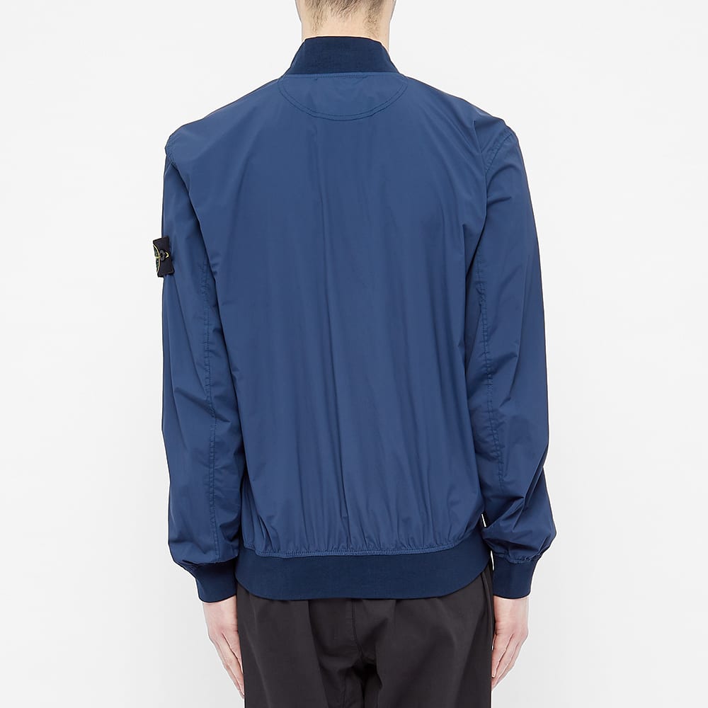 Stone Island Skin Touch Bomber Jacket Blue Marine | END. (HK)