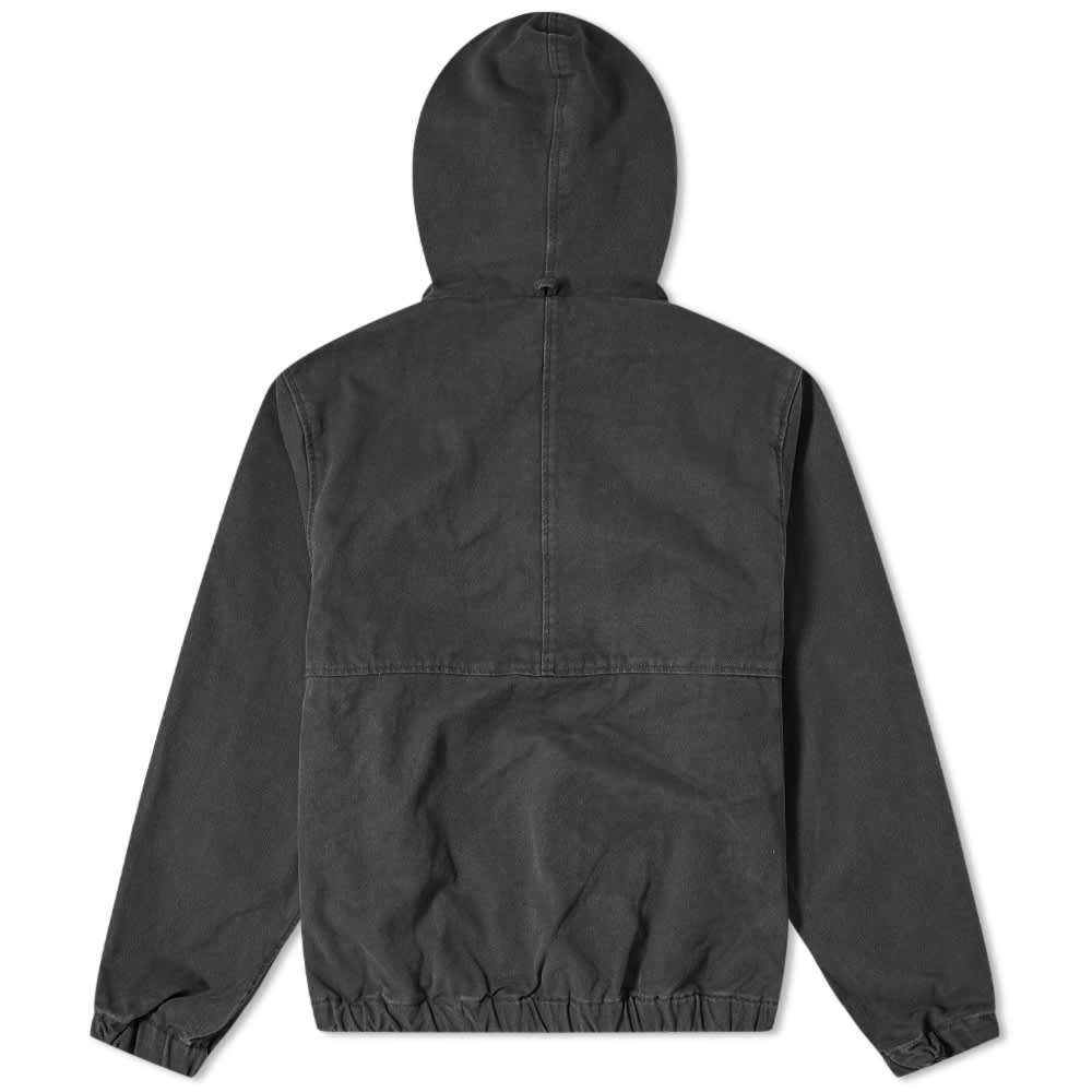 Stussy Solid Canvas Work Jacket Black | END.