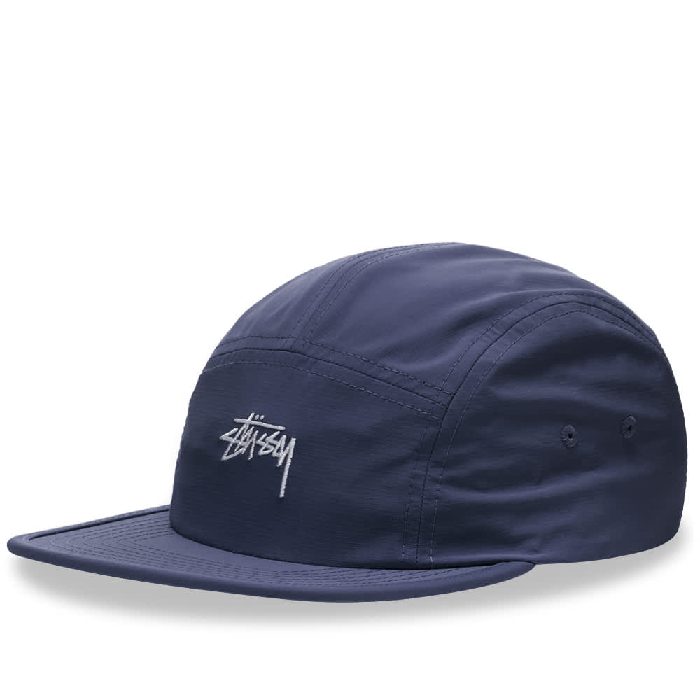 Stussy Stock Nylon Ripstop Camp Cap Blue | END. (HK)