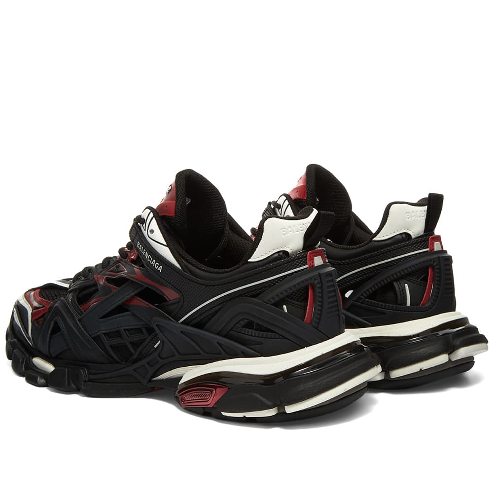 Balenciaga Track 2 Sneaker Black, Burgundy & Grey | END. (JP)
