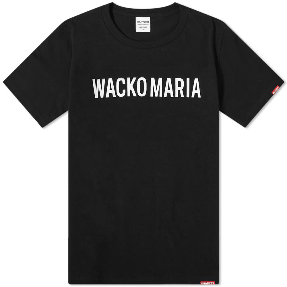 Wacko Maria Logo Tee Black | END.