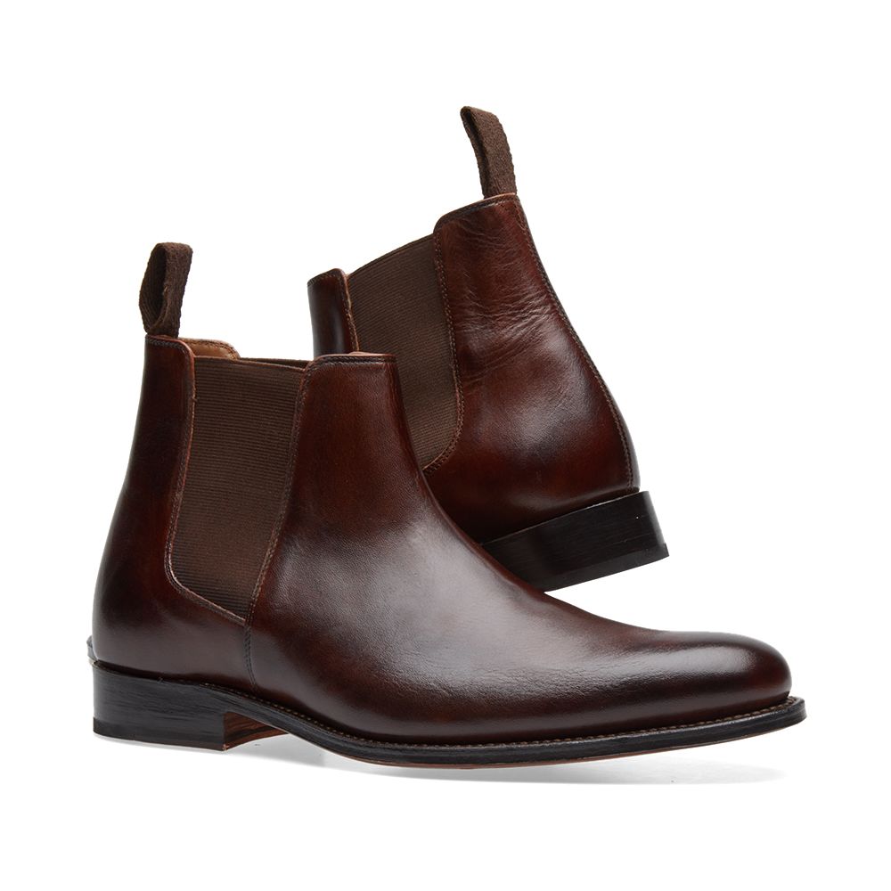 Grenson Declan Chelsea Boot Brown Hand Painted | END.