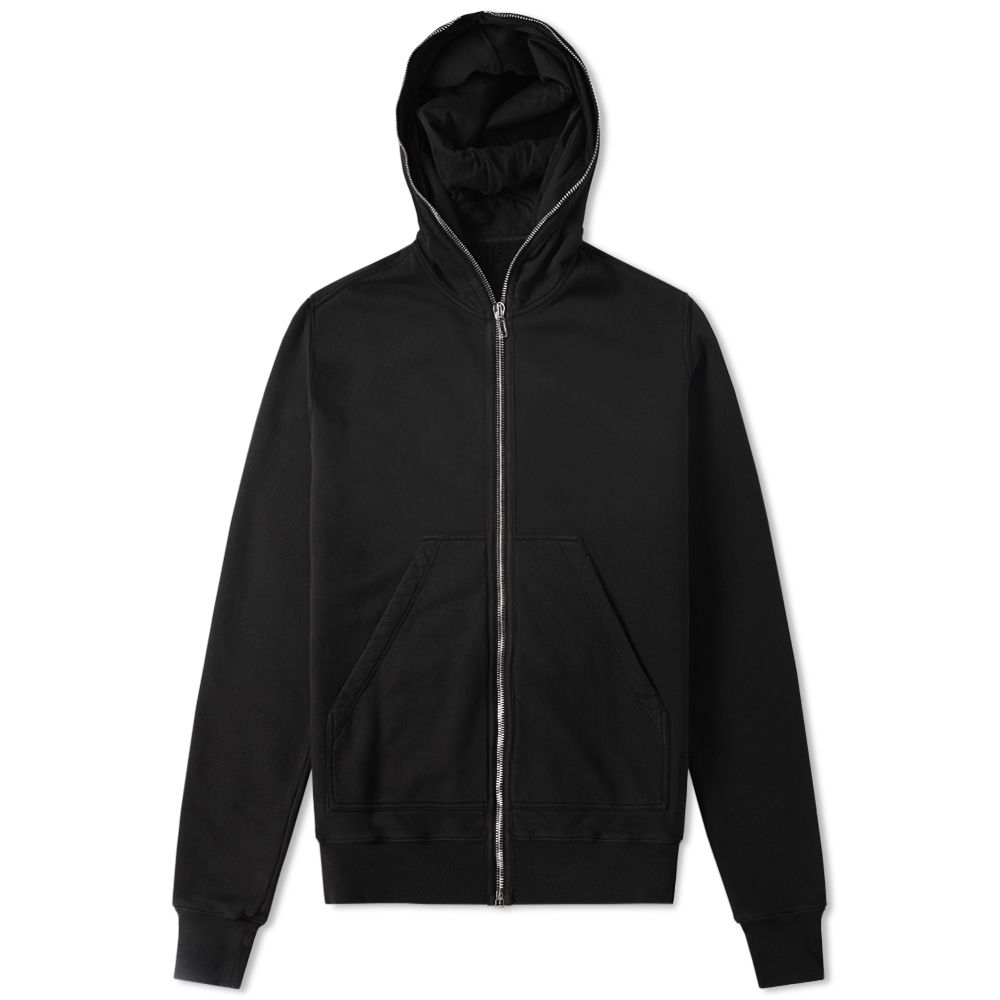 Rick Owens DRKSHDW Full Zip Gimp Hoody Black | END.