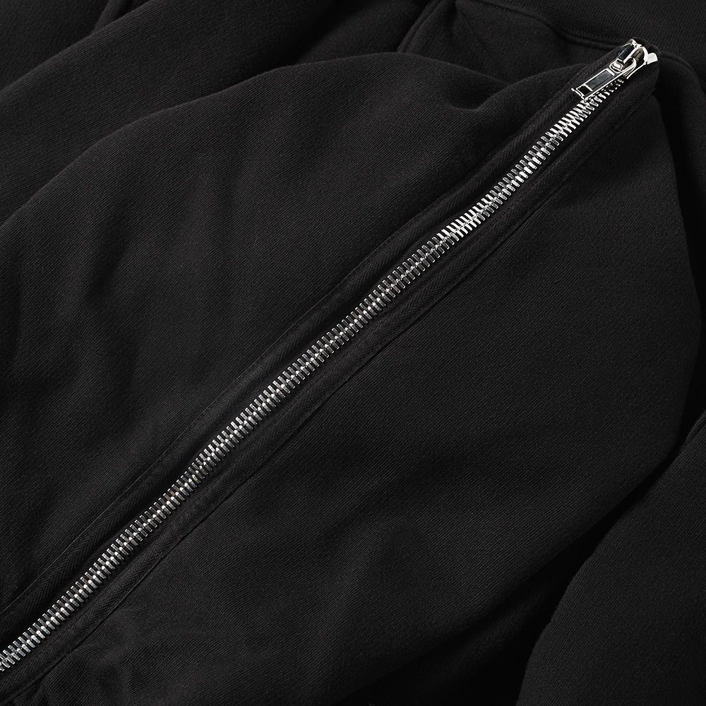 Rick Owens DRKSHDW Full Zip Gimp Hoody Black | END.