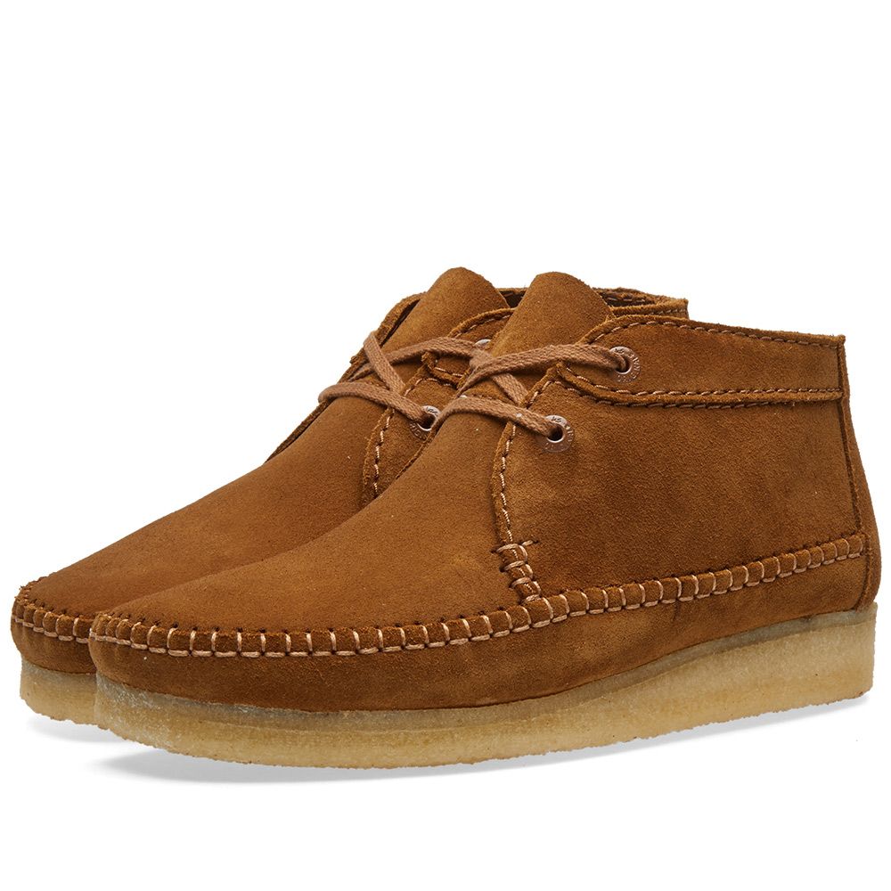 Clarks Originals Weaver Boot Cola Suede | END.