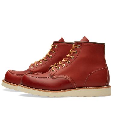 Red Wing 8131 Heritage Work 6" Moc Toe Boot Oro-Russet Portage | END.