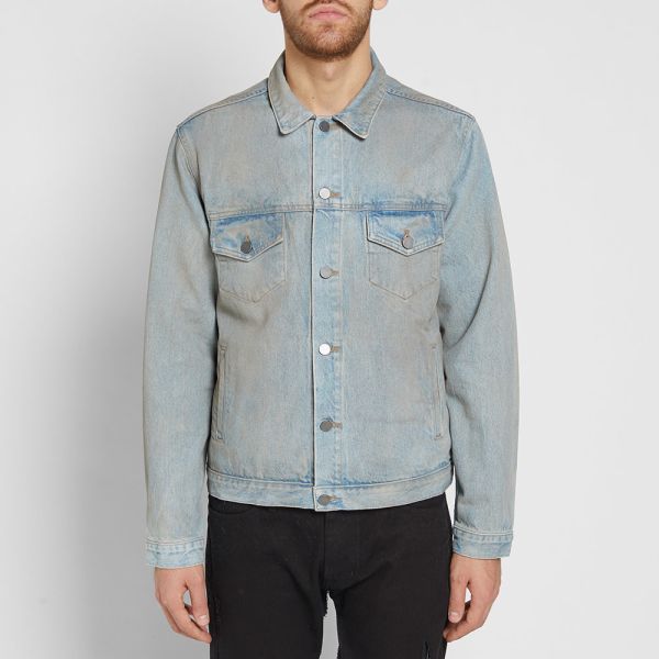 424 Denim Trucker Jacket Mechanic Indigo | END. (US)