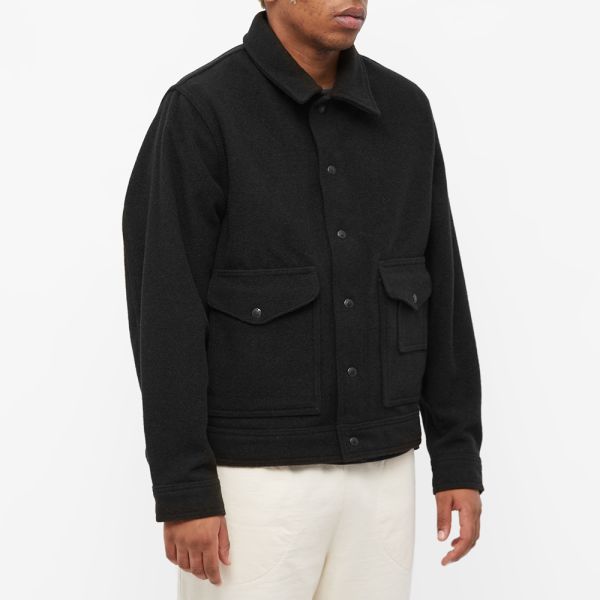 Filson Mackinaw Wool Work Jacket Black | END. (AU)