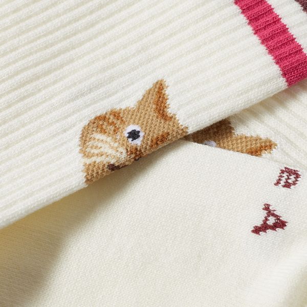 Rostersox Cat Socks Pink | END. (US)