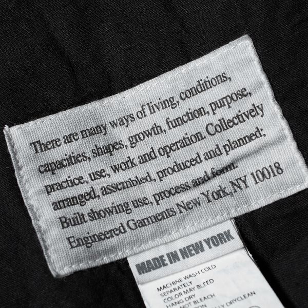 Engineered Garments Engineer Jacket Black 7.5oz Denim | END. (US)