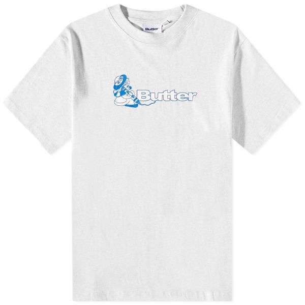 Butter Goods Crayon Logo Tee Ash Grey | END. (Global)
