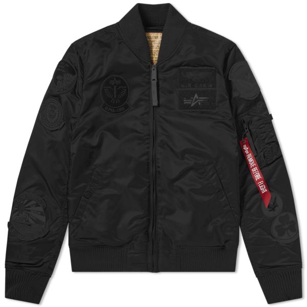 Alpha Industries MA-1 Pilot Jacket All Black | END. (US)