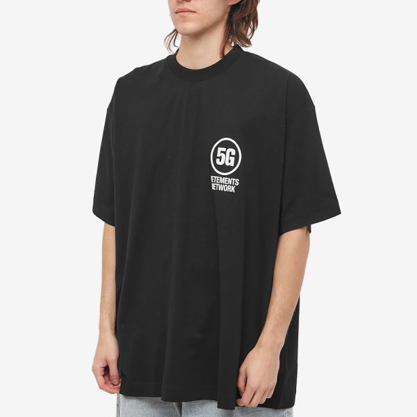 VETEMENTS 5G Logo Tee Black | END. (Global)