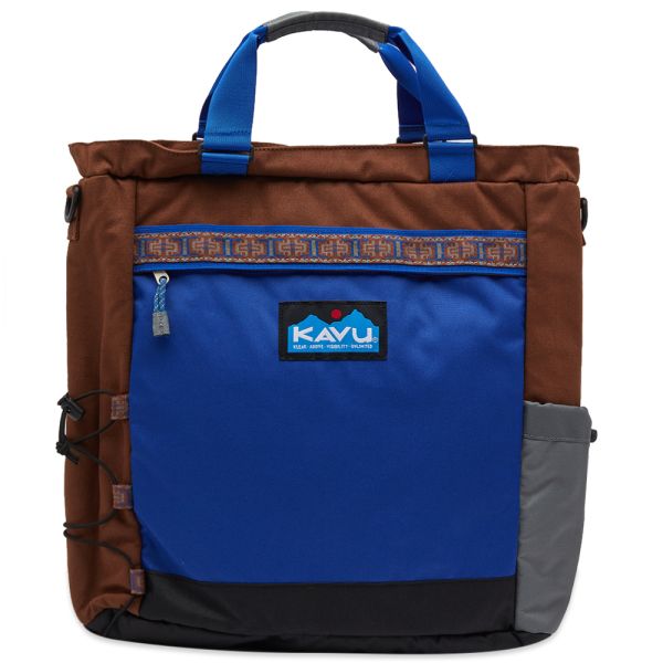 KAVU Shoup Coupe Convertible Tote Sepia Sky | END. (AU)