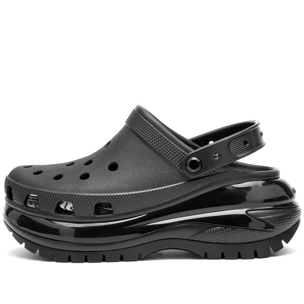 Crocs Classic Mega Crush Clog Black End It