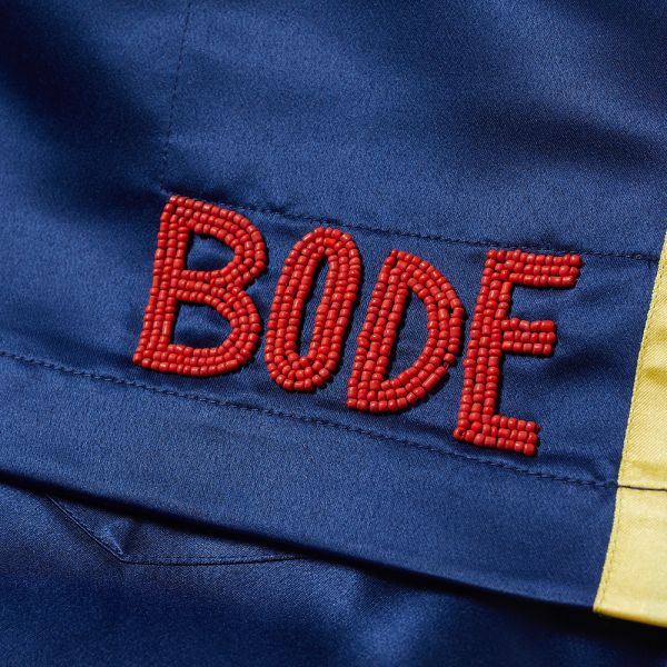BODE Logo Satin Short Blue | END. (AU)