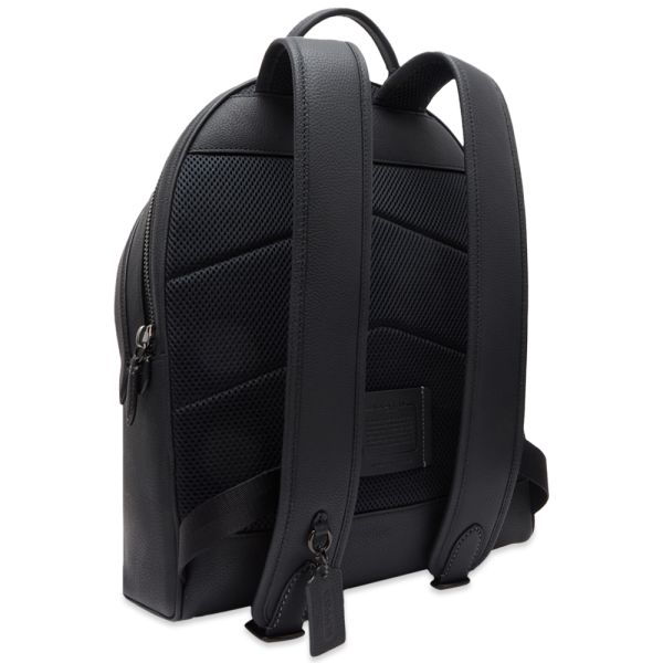 Coach Pebble Leather Charter Backpack Ji & Black | END. (Global)