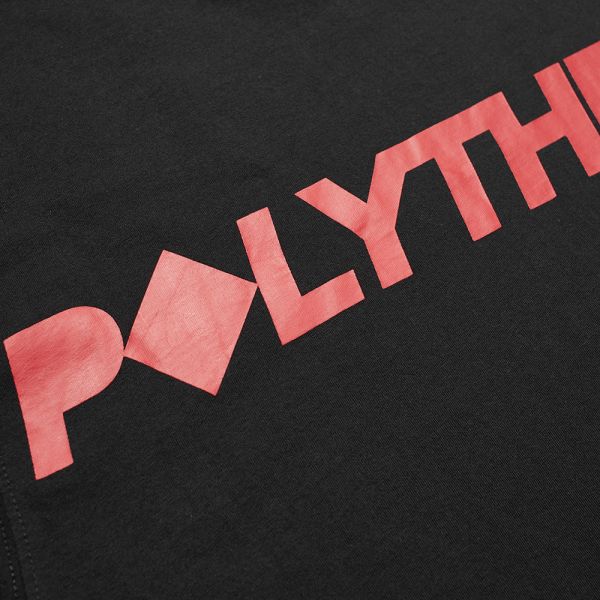 Polythene Optics Logo Tee Red & Black | END. (UK)