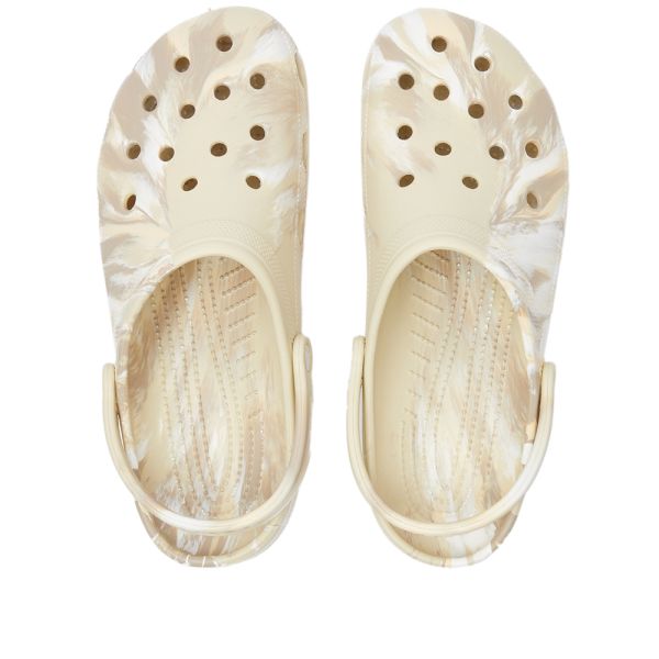 Crocs Classic Marbled Clog Bone & Multi | END. (CA)
