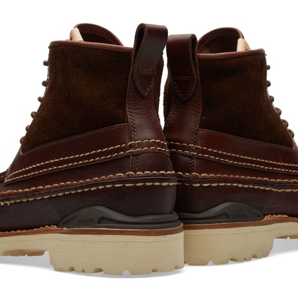 Visvim Grizzly Boots Mid-Folk Dark Brown | END. (US)