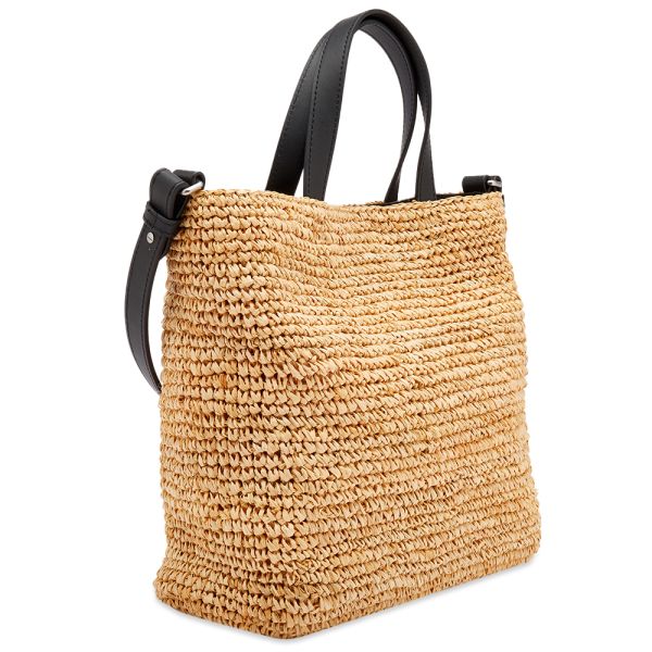 Kenzo Straw Small Tote Bag Black | END. (US)