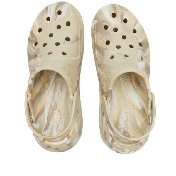Crocs Classic Crush Marbled Clog Bone & Multi | END. (TW)