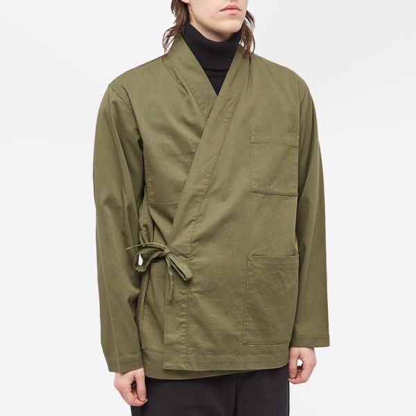 Universal Works Kyoto Work Jacket Light Olive | END. (US)