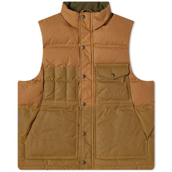 Filson Down Cruiser Vest Dark Tan | END. (HK)