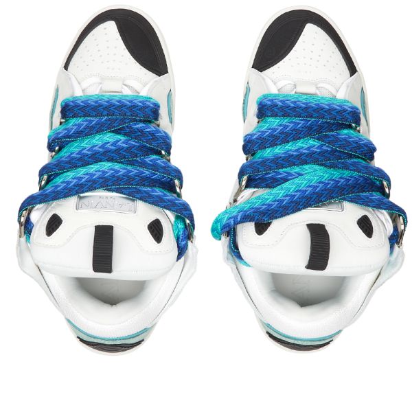 Lanvin Sneakers Curb White & Green | END. (ES)