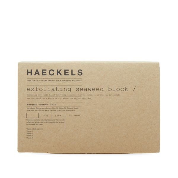 Haeckels Exfoliating Seaweed Block 160g | END. (SE)