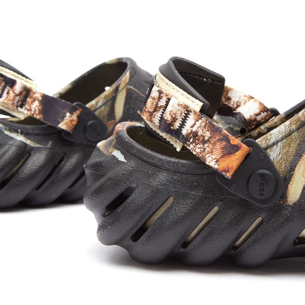 Crocs Echo Clog Black Tree Edge End It