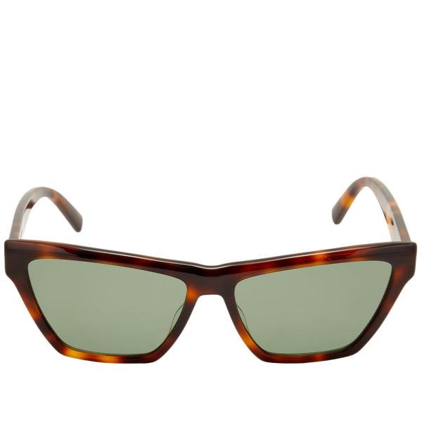 Saint Laurent SL M103 Sunglasses Havana & Green | END. (Global)