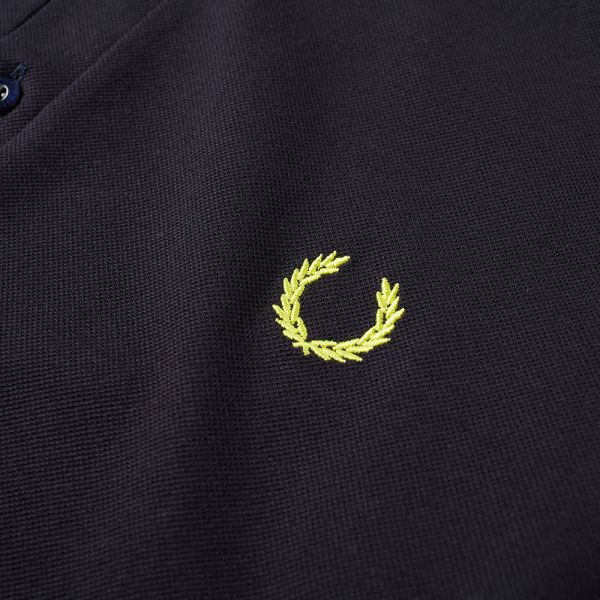 Fred Perry 'Made in Japan' Polo Navy & Bright Yellow | END. (ES)