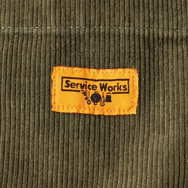 Service Works Classic Corduroy Chef Pant Olive | END. (Global)