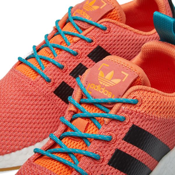 Adidas NMD_R2 Summer Orange, Gum & White | END. (US)