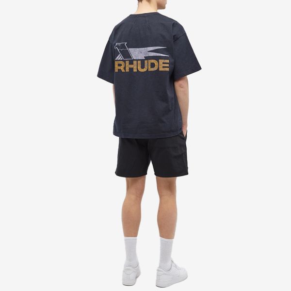 Rhude Rhude Eagle Logo Tee Vtg Black | END. (AU)